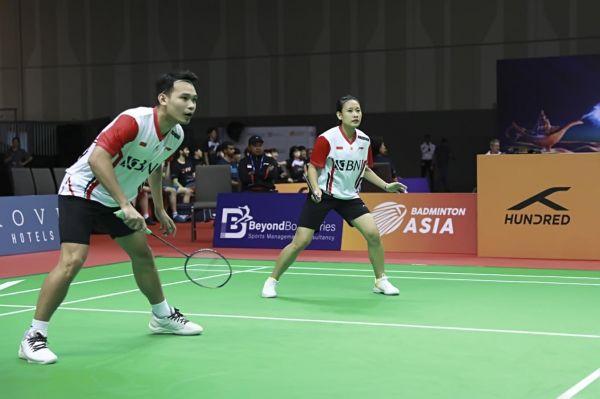 PBDJARUM - [Badminton Asia Mixed Team Championships 2023] Rinov/Phita Sumbang Kemenangan Petama