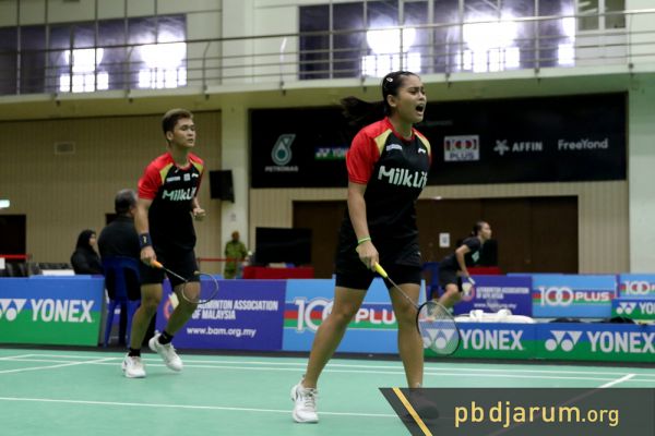 PBDJARUM - [Malaysia Junior IC 2023] Dramatis, Anselmus/Bernadine Akhirnya ke Final