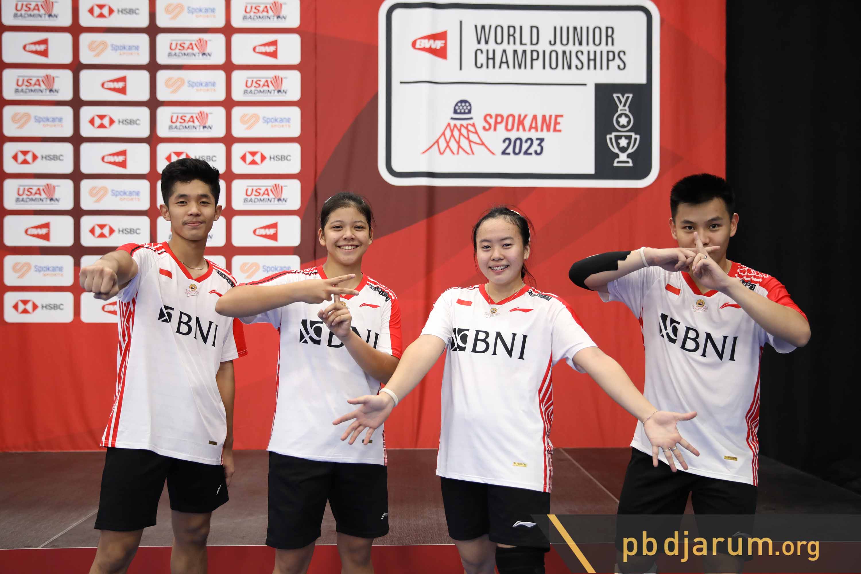 PBDJARUM - [BWF World Junior Mixed Team Championships 2023] 20 Atlet Junior Perkuat Indonesia ...